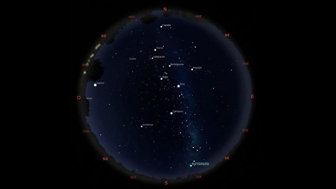 Observatorio Astronómico de la UTN: Mapa del cielo de febrero - Diario ...